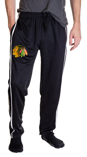 Chicago Blackhawks Striped Training Pants for Men | Calhoun Surf N' Skate