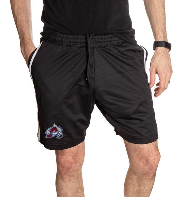 Colorado Avalanche Two-Stripe Shorts for Men | Calhoun Surf N' Skate